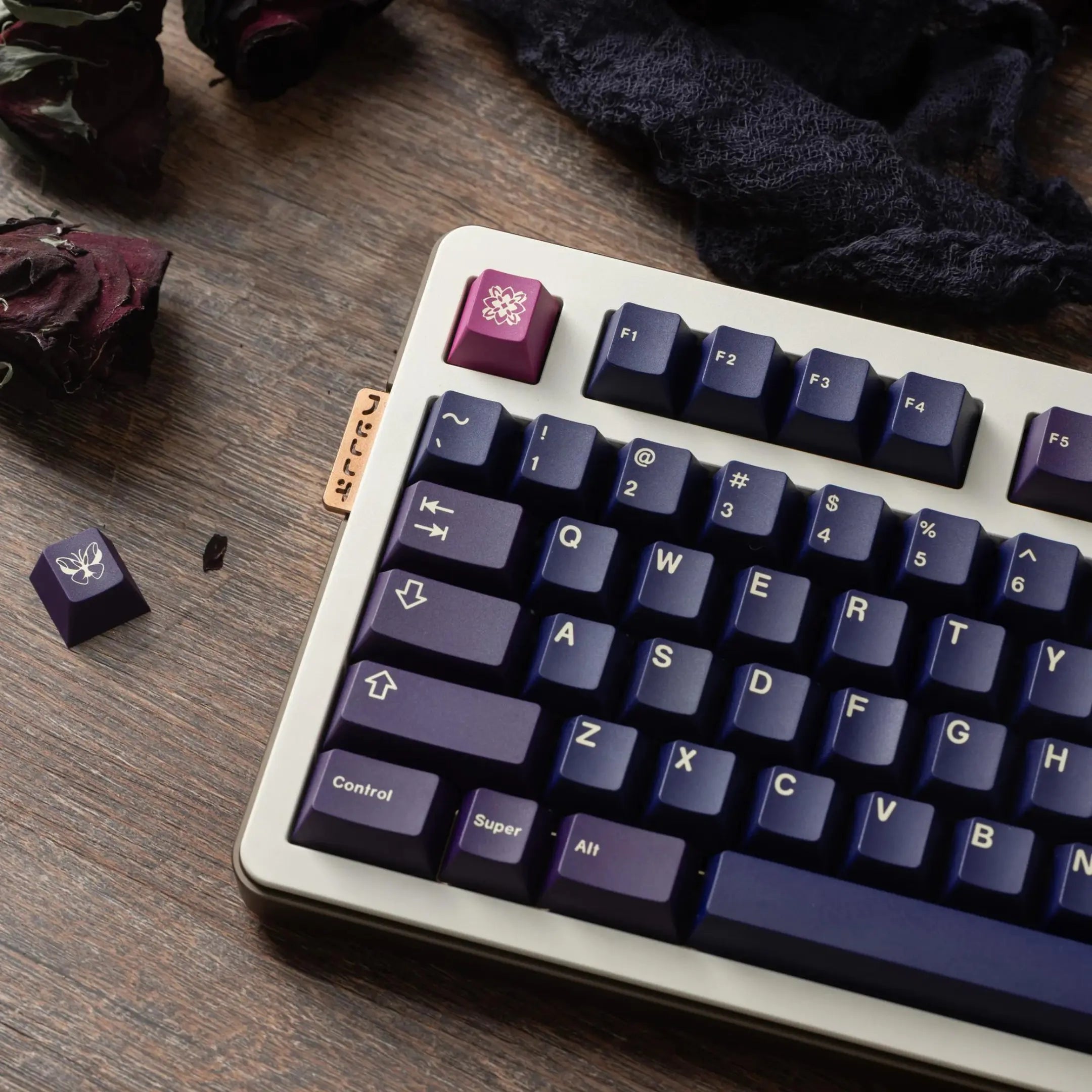 KeyKobo Helleborus Keycap Set - SerpentKeys
